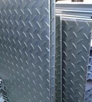 China Antislip Cold Rolled SS Diamond Plate 304 Stainless Steel Checkered Plate for sale