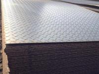 China 3.0mm Inox 304 Stainless Steel Flat Checkered Sheet  Floor Plate With Willow Leaf Pattern for sale