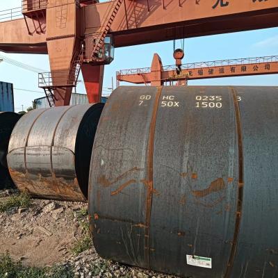 China Bending Welding Hot Rolled Black Carbon Steel Coil SS400 Q235 Q345 MS ISO ASTM for sale