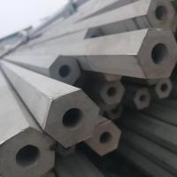 China Pure Polish 304 316L Stainless Steel Hexagonal Pipe H2 - H90mm For Container Racks for sale