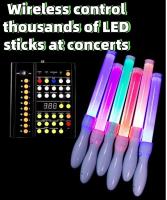 China 433MHz Wireless DMX Controller 10 Zone For Stage Lighting Control LED Bracelet Wireless Controller for sale