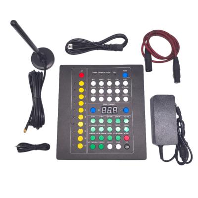 China Professionals DMX512 Wireless Controller Concert Support Glow LED Wristband 10 Zone Wireless Controller for Glow Sticks for sale