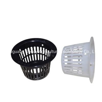 China Hydroponic Nft Growing System Use PP Mesh Basket Slotted Net Pot for sale