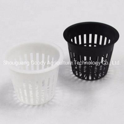 China Plastic Flower Pot/Net Pot for Nft Hydroponic and Vegetable Growing/Hydroponic Seedling Tray for sale