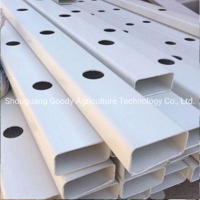 China Removable Lid Nft PVC Channel for Hydroponic Growing System for sale