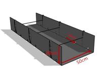China Greenhouse Hydroponics and Growing System PVC Cultivation Plastic Trough for sale