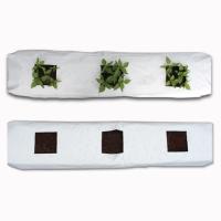 China Hydroponic Planting Grow Trays PP Growing Gutter Trough System for sale