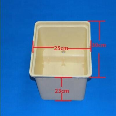 China Food-Grade Material Hydroponic Agricultural Hydroponic Growing Pot Dutch Bucket for sale