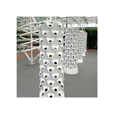 China New Agricultural Greenhouse Rotary Aeroponic Tower Garden Vertical Hydroponic System for sale