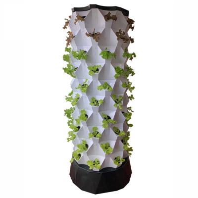 China New Agricultural Greenhouse High Quality Aeroponic Tower Garden Vertical Hydroponic System for sale