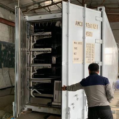 China Customizable Green House Container with Hydroponic and Aeroponic Planting System for Vegetable Growing for sale