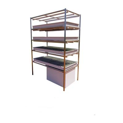 China Tray Rack for Hydroponic Vegetable Seedling Support Customization. for sale