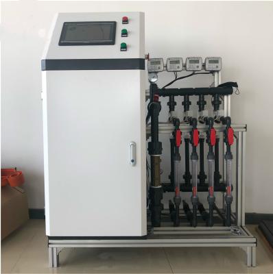 China Agricultural Hydroponic Greenhouse Water Fertilizer Intelligent Machine Automatic Drip Irrigation Fertigation System for sale