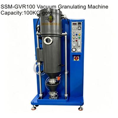 China 60KW 100kg Industrial Gold Granulation System Heavy Duty Granulation Machine Manufacturers for sale