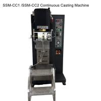 China 8KW Small Continuous Casting Machines 1- 2kg Mini Precious Metal Casting Machine for sale