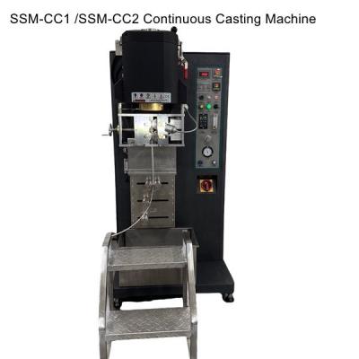 China 8KW Small Continuous Casting Machines 1- 2kg Mini Precious Metal Casting Machine for sale