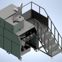 China 100kg High Output Gold Leaf Making Machine PLC Controlled SSM-GSM100 for sale