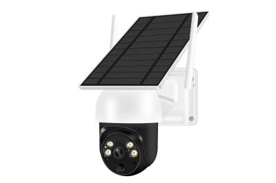 China 1080P Two Way Voice 4g Solar Ptz Camera Waterproof Cctv For Outdoor for sale