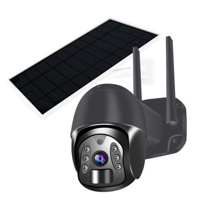 China 4G Solar Battery Dome Security Camera With Remote View Anytime Anywhere for sale