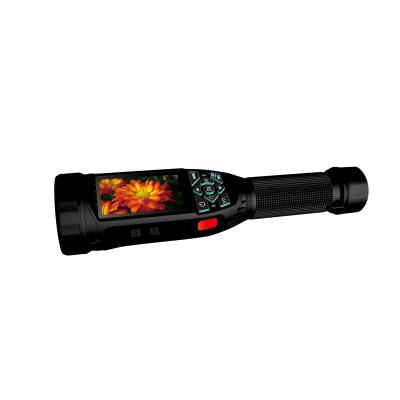 China IP66 120 Degree Flashlight Camera Recorder With High Brightness LED Flashlight for sale