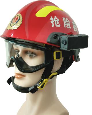 China 4G Smart AI Interaction Hard Hat Camera GPS Live Streaming With Command Center Monitor VMS System for sale