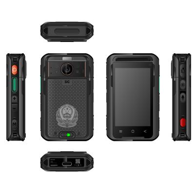 China 5G NR/SA Thermal Imaging Body Camera 4K HD 3500mah Dual Battery EIS 4G 64GB 3.1inch LCD for sale