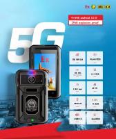 China High Bitrate 256kbps-8Mbps 5G Body Camera with 13 Million Pixels Rear Camera for sale