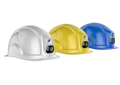 China 4G GSM Safety Helmet Camera With Laser And 1920X1080P 30fps Video Coding Resolution for sale