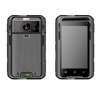 China 3.1 Inch LCD 5G Body Worn Camera with 3500mAh Dual Battery EIS 4G 64GB RAM ROM for sale