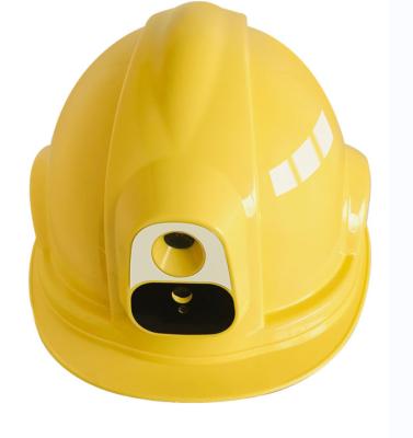 China Power Supply 12V or 5V 4G GPS Safety Helmet Camera with Built-in 4000mAh Battery and Adjustable Modes for sale