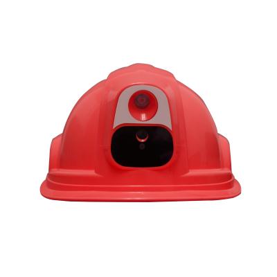 China 4G GPS Tracking Safety Helmet Camera with Wifi Function and 64GB Storage Capacity for Mining Workers in Management Software for sale