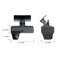 China Dual-core CPU vehicle dashboard integrated loop recording system built for vehicle monitoring and fleet data management for sale