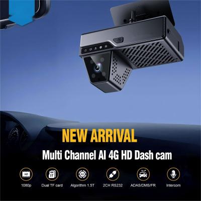 China AI vehicle Monitoring System AI Dashcam DVR Dashboard Driver DMS ADAS Detection for sale