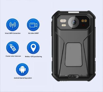 China 4G Walki-Talkie PTT body worn camera Personal Recorder for sale