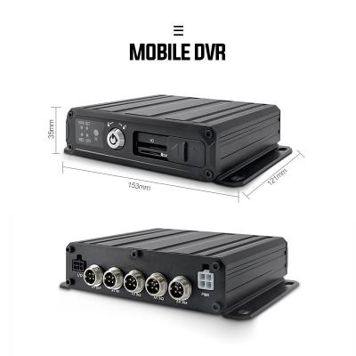 China 4CH SD card Mobile DVR Dashboard Support multi-channel comparison playback for sale