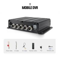 China 4G Mobile DVR Supports High Capacity HDD SSD and TF Card Recording with Adjustable Video and Frame Rate for Vehicle Security for sale