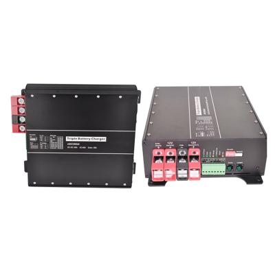 China DC Battery Charger providing safe and charging for LiFePo4 batteries with integrated BMS avoiding exposure to heat and moisture for sale