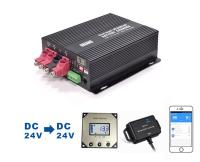 China 2026 New 24V-24V B2B 50A MPPT 30A Dual Input DC and Solar Battery Charger for sale