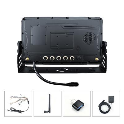 China 4G Mobile DVR Supporting 5 Channel AHD 1080P 720P Display JT T808 Protocols and AI Algorithms for Vehicle Monitoring for sale