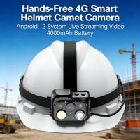 China Safety Helmet Camera with 1 9mm Fixed Lens and 8 Million Autofocus Secondary Lens for Versatile Industrial and Construction for sale