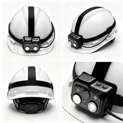 China 4G Smart Safety Helmet Camera with Real-Time Video Ptt with Cloud Platform for sale