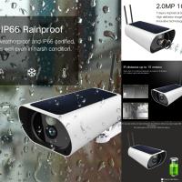 China 4G Solar Wifi Security Camera 1080P 2 Mega Pixels Night Vision With IR Function for sale