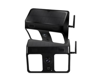China APP WiFi PIR Motion LED Light Hidden Camera 1080P Solar 10400mAh Li-Battery Outdoor Light for sale