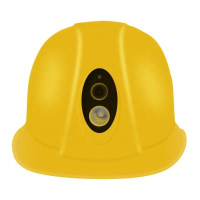 China IP67 Waterproof Wearable 4G Safety Helmet Camera With 1080P Real Time Data Upload for sale