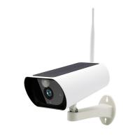 China Solar Battery Powered Outdoor Security Camera With Audio Night Vision Motion Detection for sale