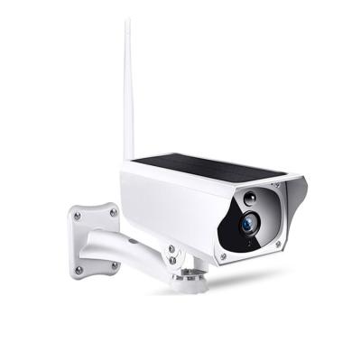 China Wireless Outdoor Solar Camera WiFi Rechargeable Battery Power IP Surveillance Home Cameras 1080P for sale