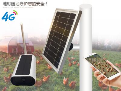 China Solar 4G Wifi IP Outdoor Night Version Wifi Security Camera for sale