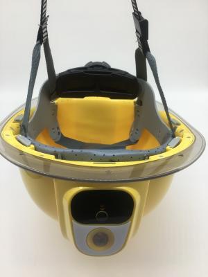 China Construction Helmet with Camera 4G Video GPS DVR 10Meters Night Version for sale