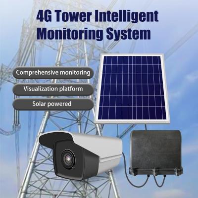 China Grid Tower Solar Intelligent Monitoring Camera System 4G LTE 18000 mAH Long life Working for sale