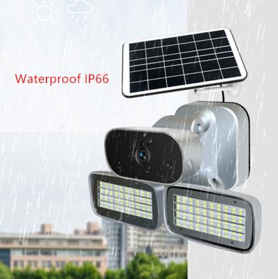 China Plastic Rechargeable IP66 12000mAh 0.75W WIFI IP Camera for sale